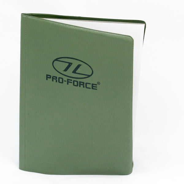 Admin: Document Nyrex-style Folder. A4. New. Green. | Endicotts